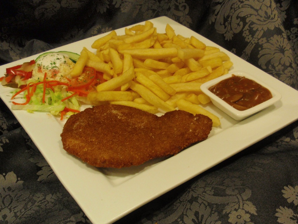 schnitzel menu - Cafetaria De Gildehof
