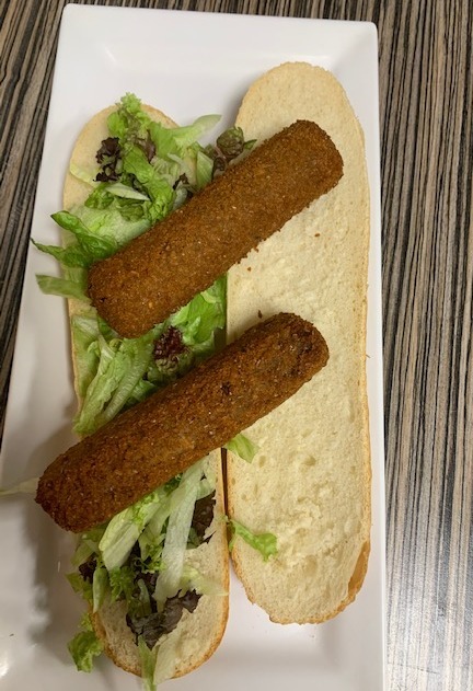 Broodje kwekkeboom kroket - Reintje